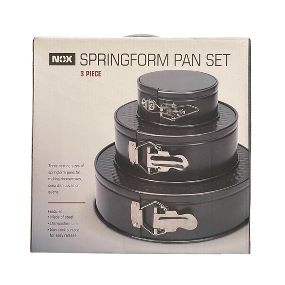 Kitchen | New Springform Pan Set 3 Piece | Poshmark